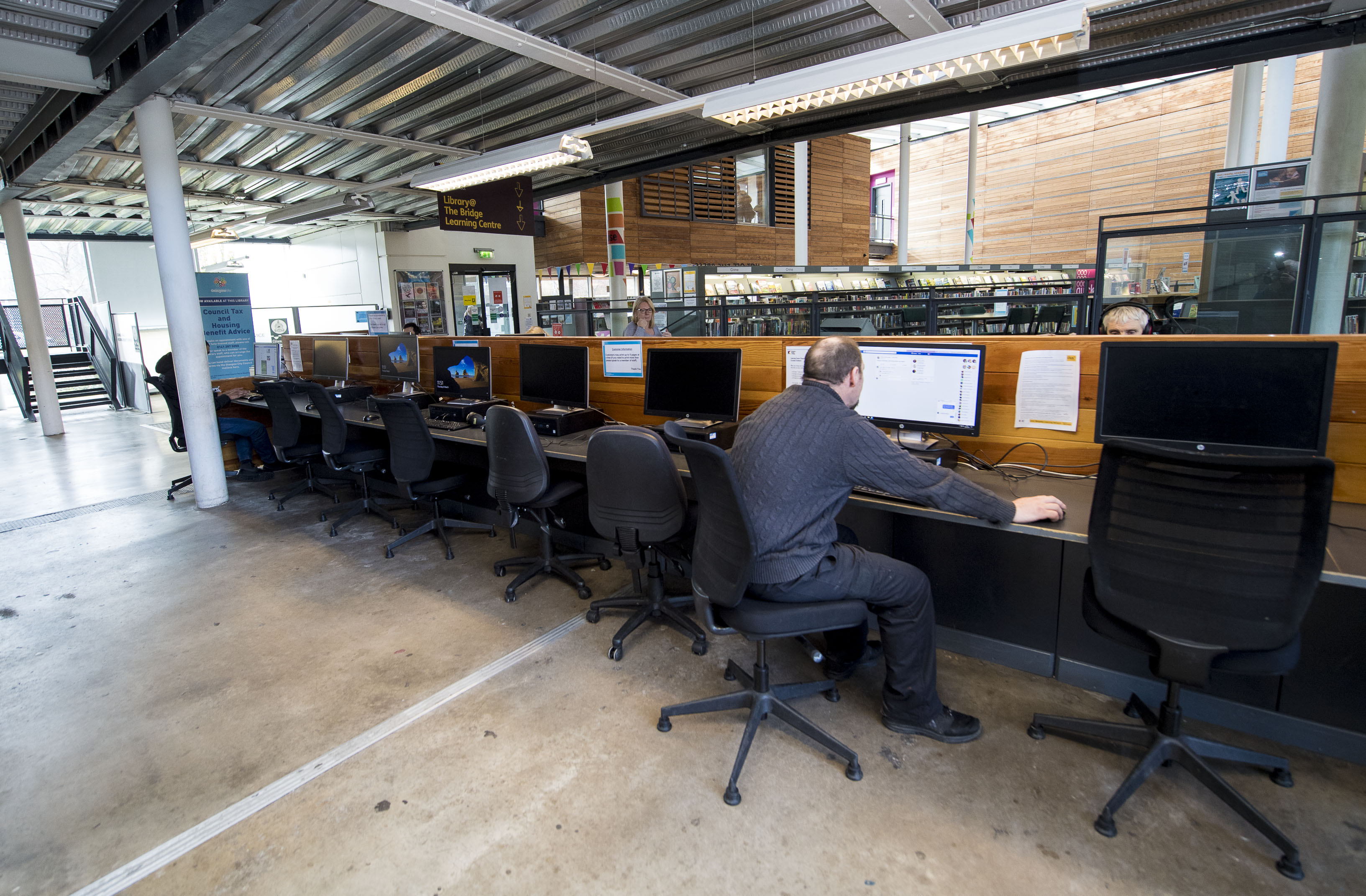 Library at The Bridge — Glasgow Life